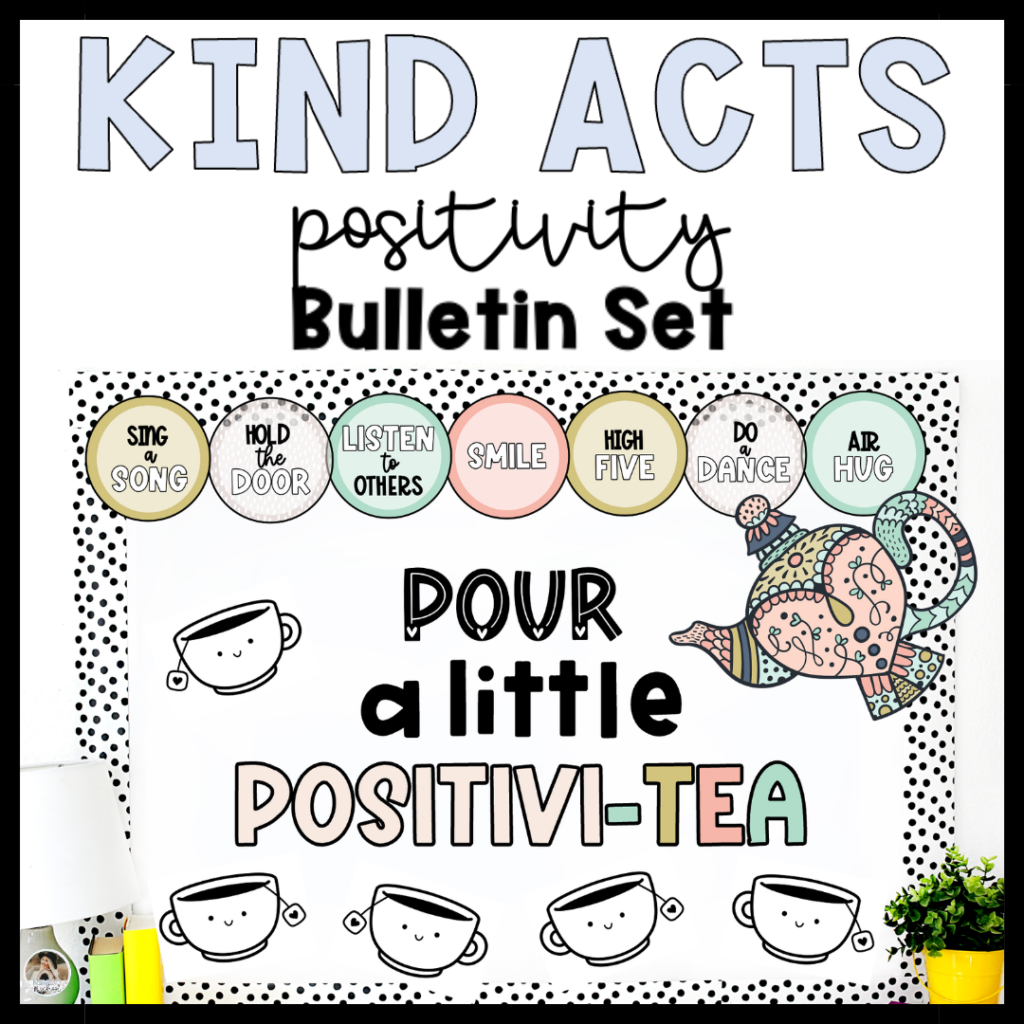 Kindness Matters Random Acts of Kindness Counseling Bulletin Board ...