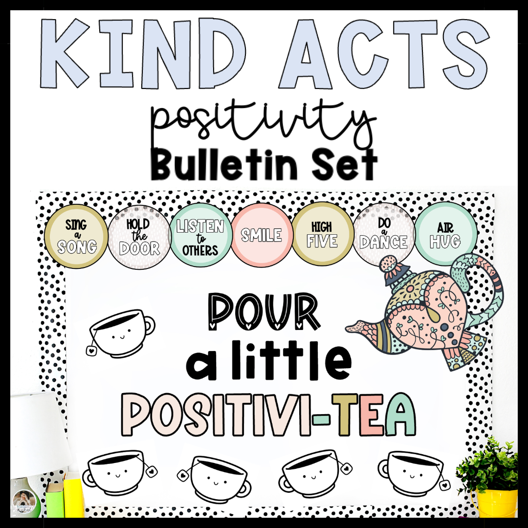 Kindness Matters Random Acts of Kindness Counseling Bulletin Board ...