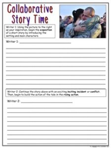 Valentine's Day Collaborative Writing Activity | Made By Teachers