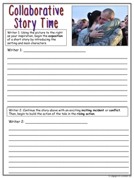 Valentine's Day Collaborative Writing Activity | Made By Teachers