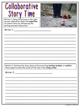 Valentine's Day Collaborative Writing Activity | Made By Teachers