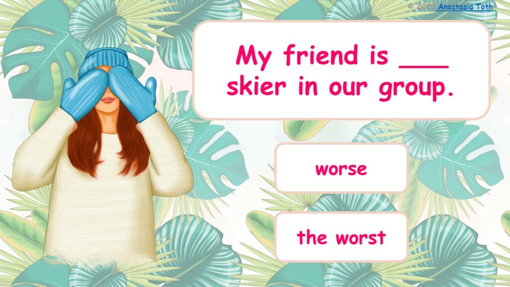 SUPERLATIVE ADJECTIVES interactive game quiz test ESL activities ...