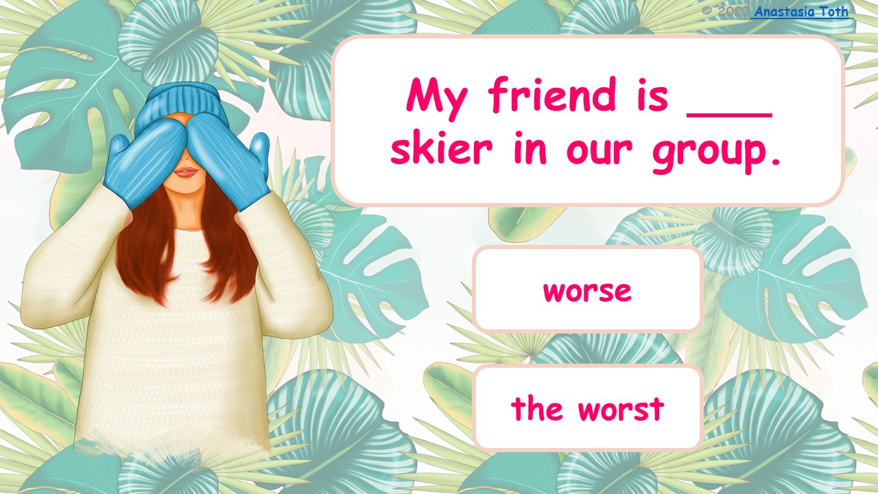 SUPERLATIVE ADJECTIVES interactive game quiz test ESL activities ...