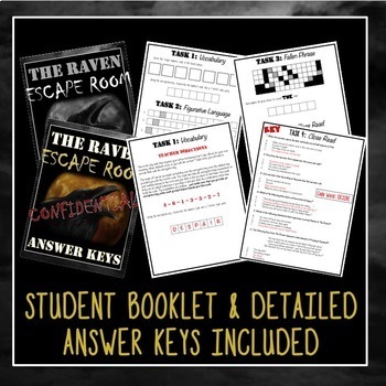The Raven Escape Room | Made By Teachers