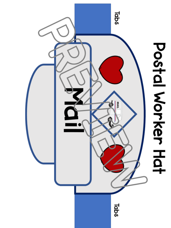 Valentine's Day Post Office Dramatic Play Set | Made By Teachers