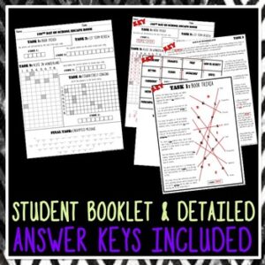 100th Day of School ELA Escape Room | Made By Teachers