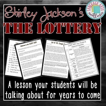 The Lottery Escape Room | Made By Teachers