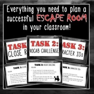 The Lottery Escape Room | Made By Teachers