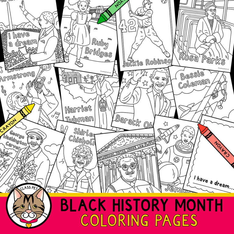 Black History Month Coloring Pages | Made By Teachers