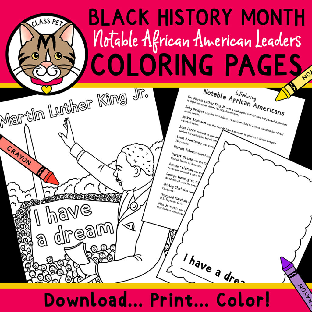 Black History Month Coloring Pages | Made By Teachers