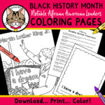 Black History Month Coloring Pages | Made By Teachers