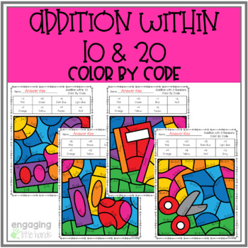 Addition Color by Code FREEBIE | Made By Teachers