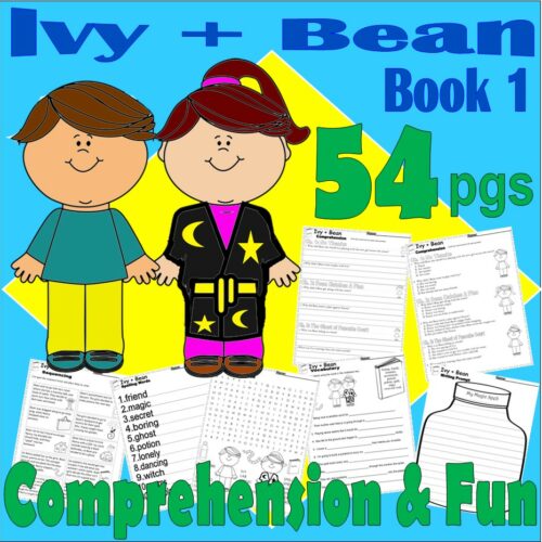 Ivy + Bean Novel Study Book Companion Reading Comprehension | Made By ...