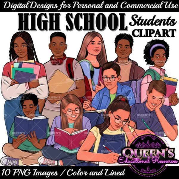 Clipart Teens, High School Teenagers Clipart, Teenagers Clipart, Teen ...