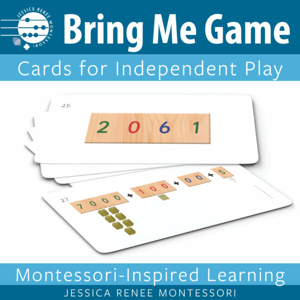 Montessori Math Place Value Bring Me Game with Golden Beads | Made By ...