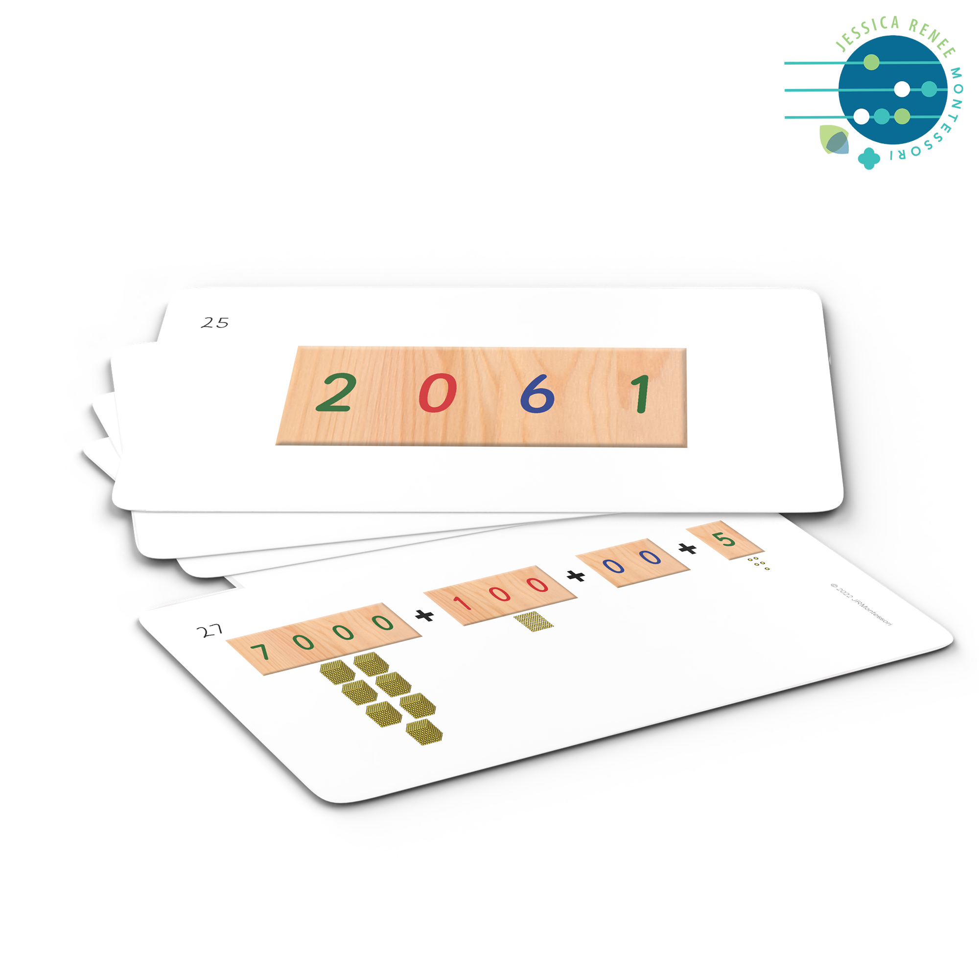 Montessori Math Place Value Bring Me Game with Golden Beads | Made By ...