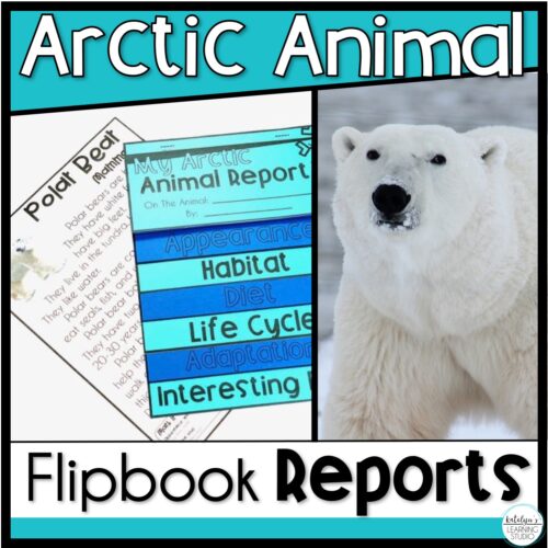 Winter Arctic Animals Research Project and Reading Passages - Made By ...