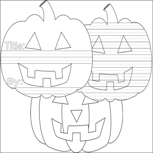 Shape Books Bundle Writing Craft Bulletin Board | Made By Teachers