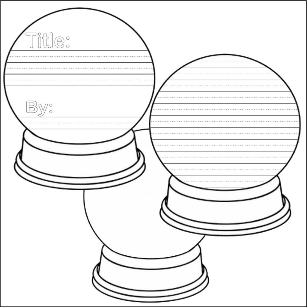 Shape Books Bundle Writing Craft Bulletin Board | Made By Teachers