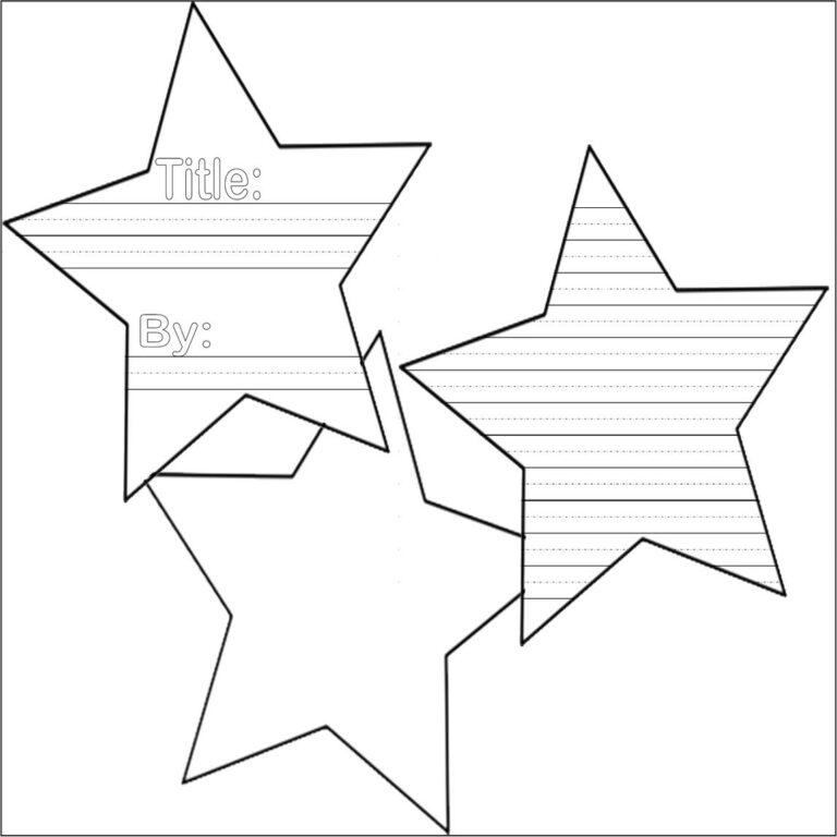 Shape Books Bundle Writing Craft Bulletin Board | Made By Teachers