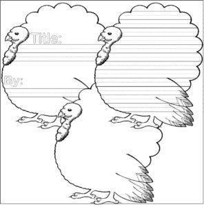 Shape Books Bundle Writing Craft Bulletin Board | Made By Teachers