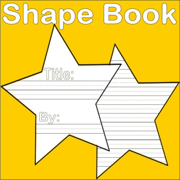 Star Shape Book Writing Craft | Made By Teachers