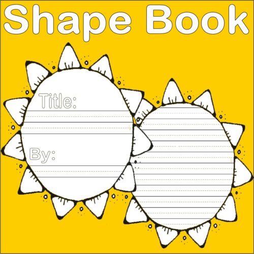 Sun Shape Book Writing Craft Summer | Made By Teachers
