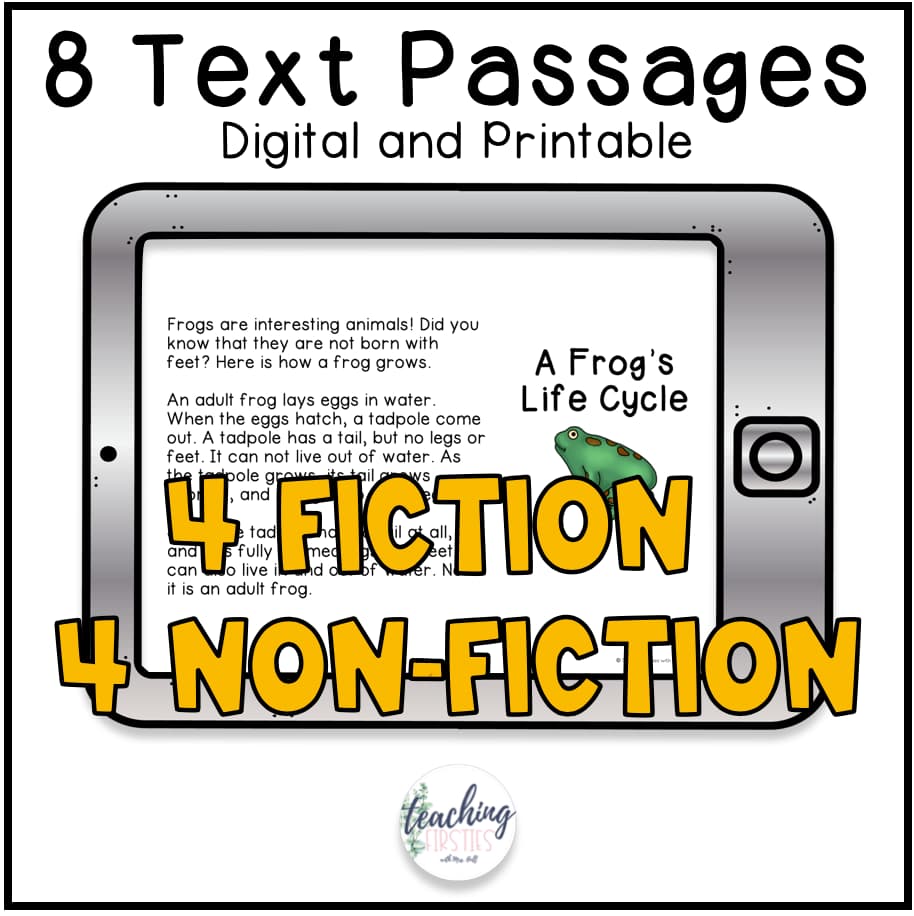 April Close Reading Texts | Made By Teachers