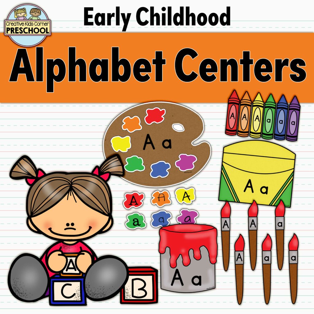 Early Childhood Alphabet Centers | Made By Teachers