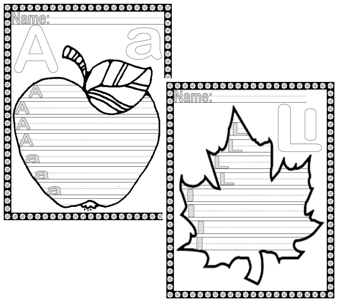 Alphabet Tracing A-Z Phonics Primary Handwriting Lines | Made By Teachers