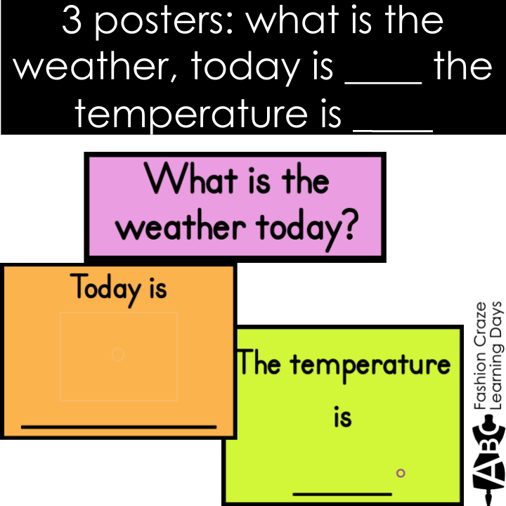 Weather Station and Activities for Morning Meeting | Made By Teachers