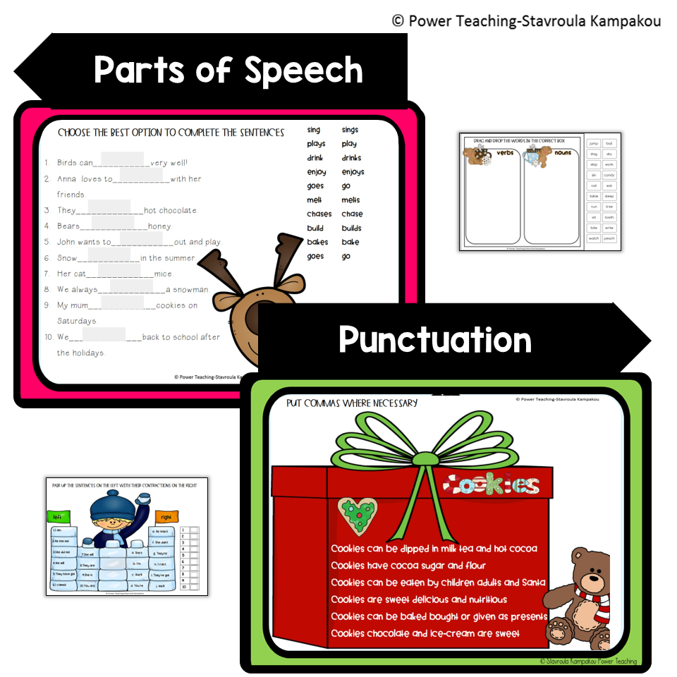 Winter Literacy Centers for First Grade | Made By Teachers