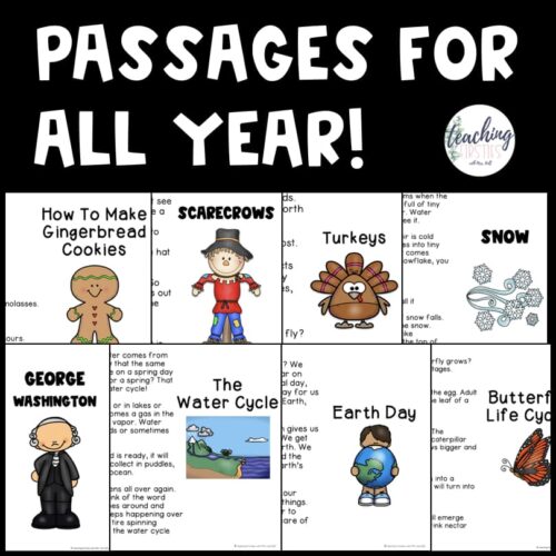 Close Reading Passages Year Long Bundle | Made By Teachers