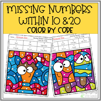 Subtraction Color by Code | Made By Teachers