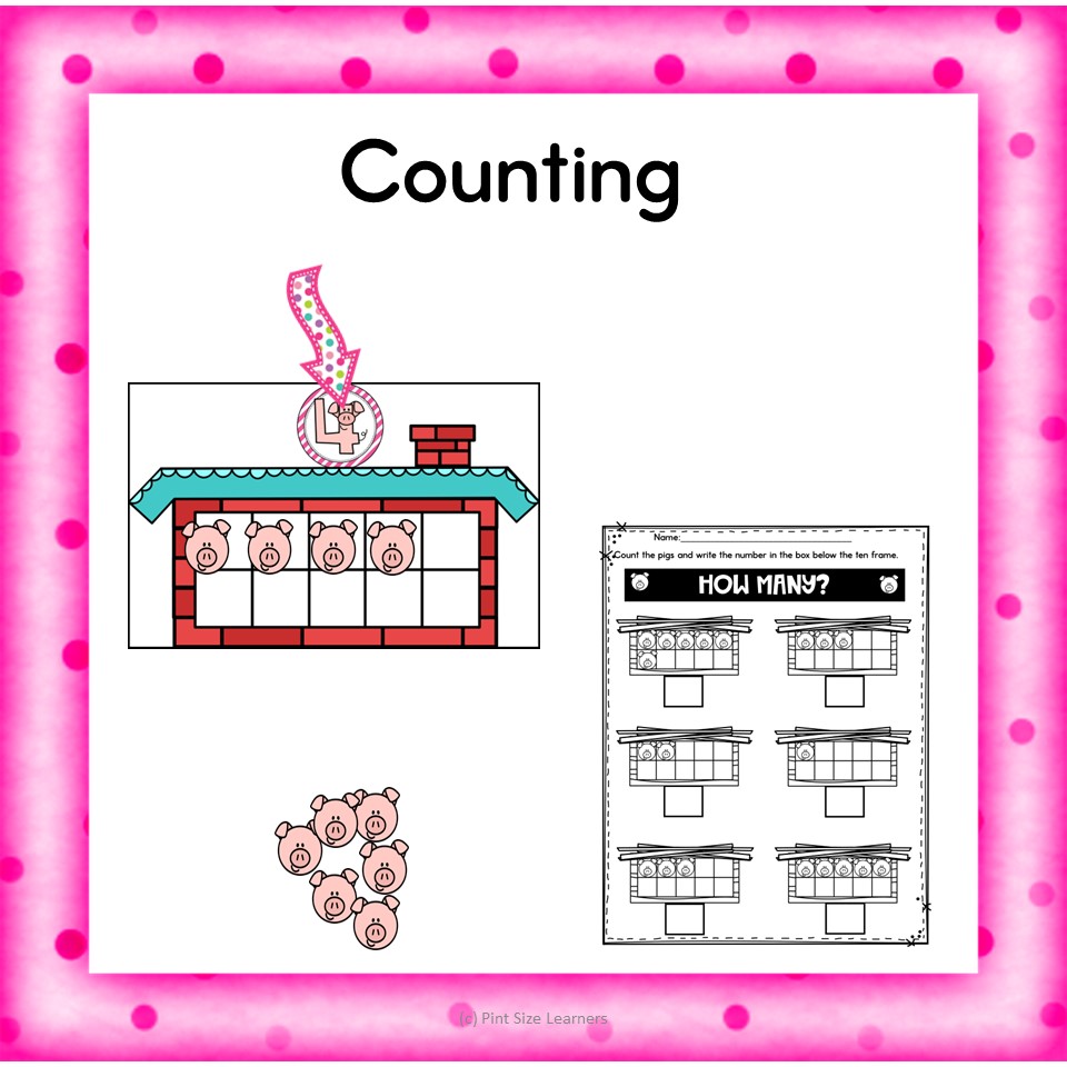 The Three Little Pigs Literacy and Math | Center Activities ...