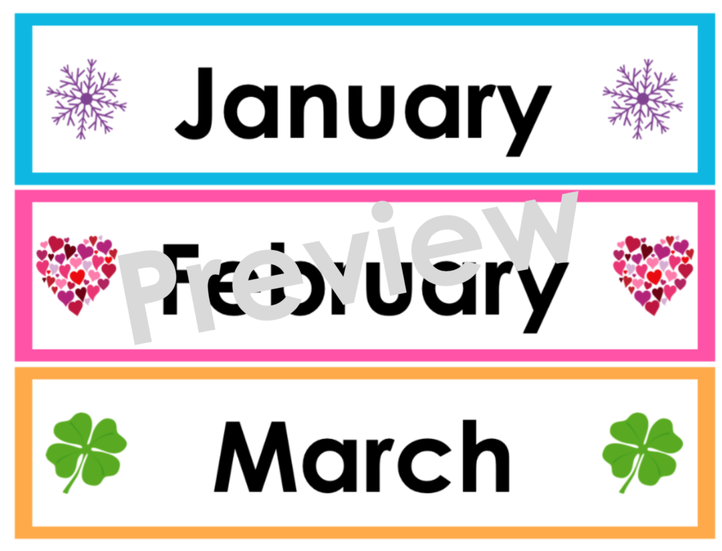 Calendar featuring Patterns for Morning Meeting and Daily Calendar ...