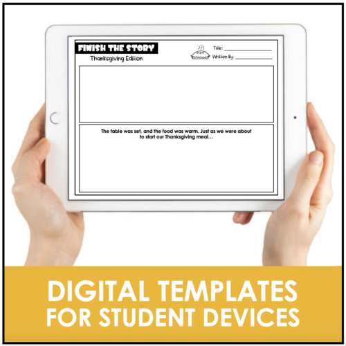 Thanksgiving Writing Activity Finish the Story Creative Writing Prompts ...
