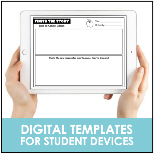 Back to School Writing Activity Finish the Story Creative Writing ...