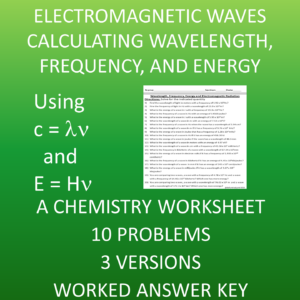 Wavelength, Frequency, and Energy of Waves: A Chemistry or Physics ...