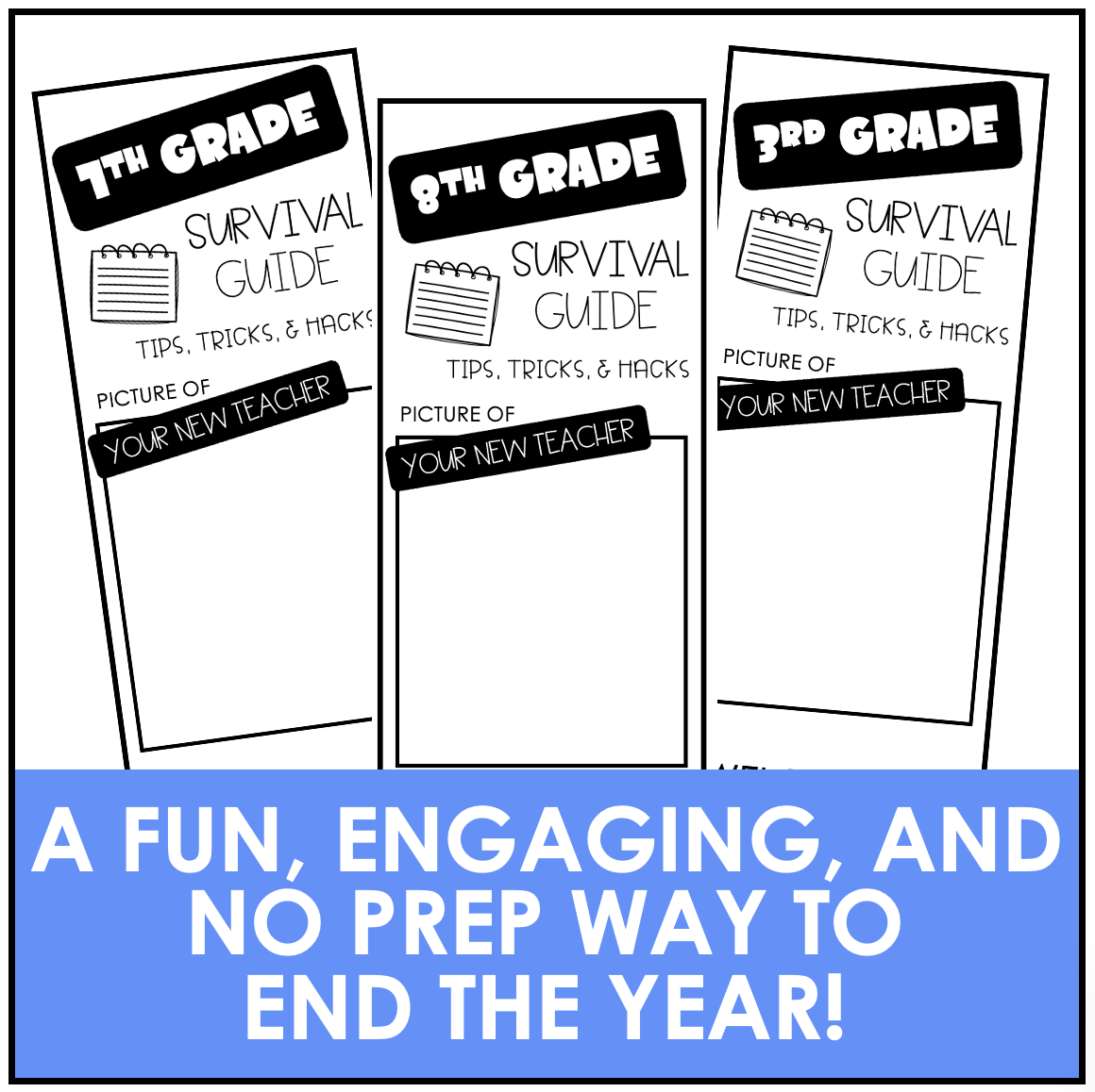 End of Year Activities Survival Guide Reflection Foldable | Made By ...