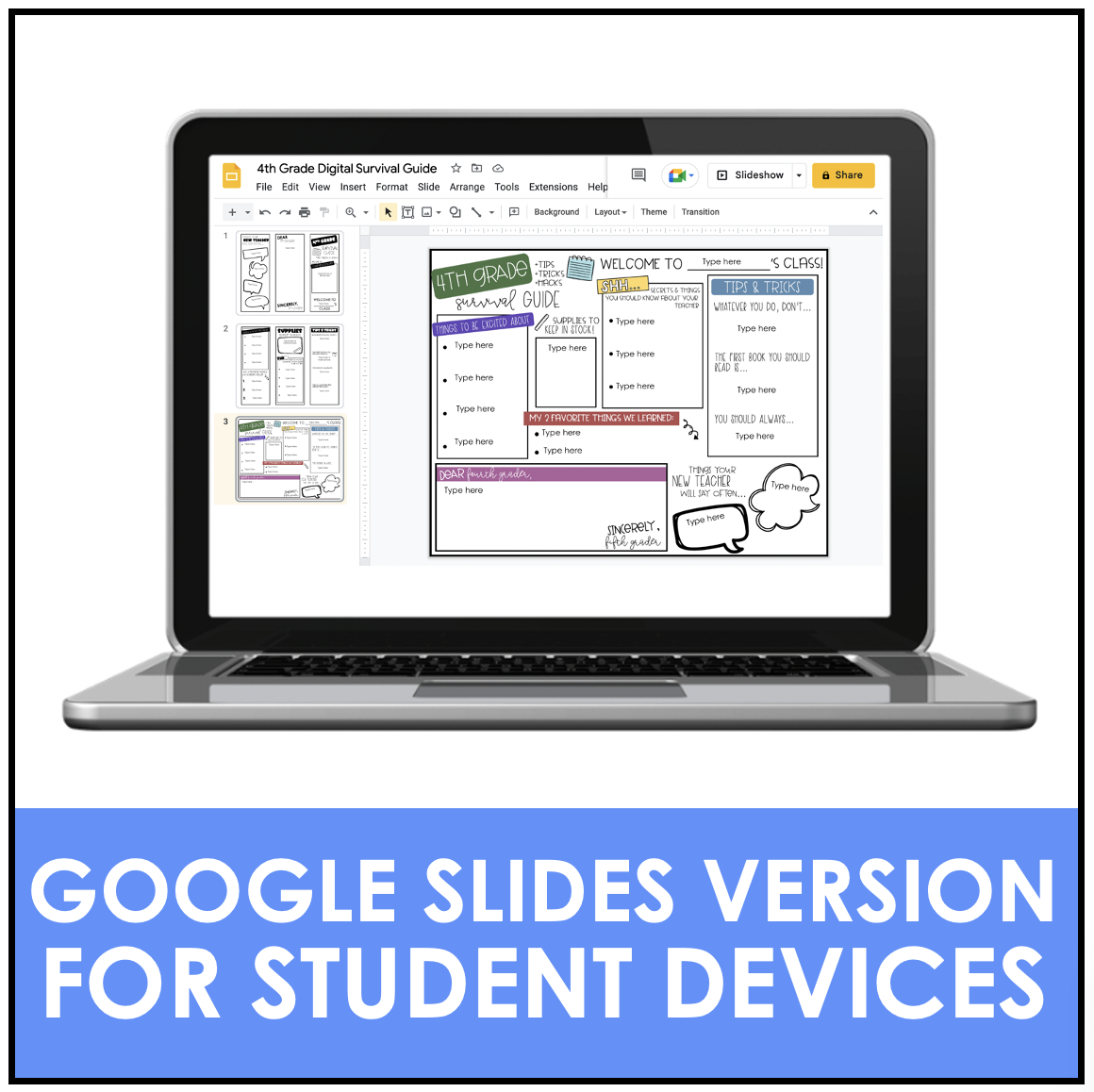 End of Year Activities Survival Guide Reflection Foldable | Made By ...
