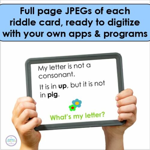 Alphabet Riddles for Letter Fluency and Critical Thinking | Made By ...