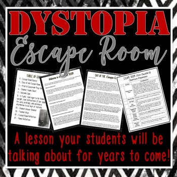 Dystopia Escape Room & PowerPoint | Made By Teachers