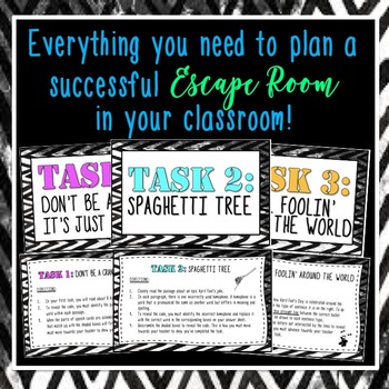 April Fool's Day Grammar Escape Room | Made By Teachers