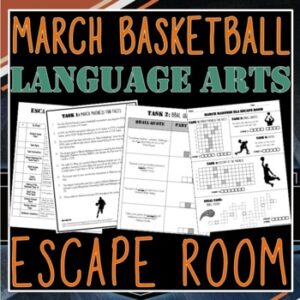 March Basketball Escape Room | Made By Teachers