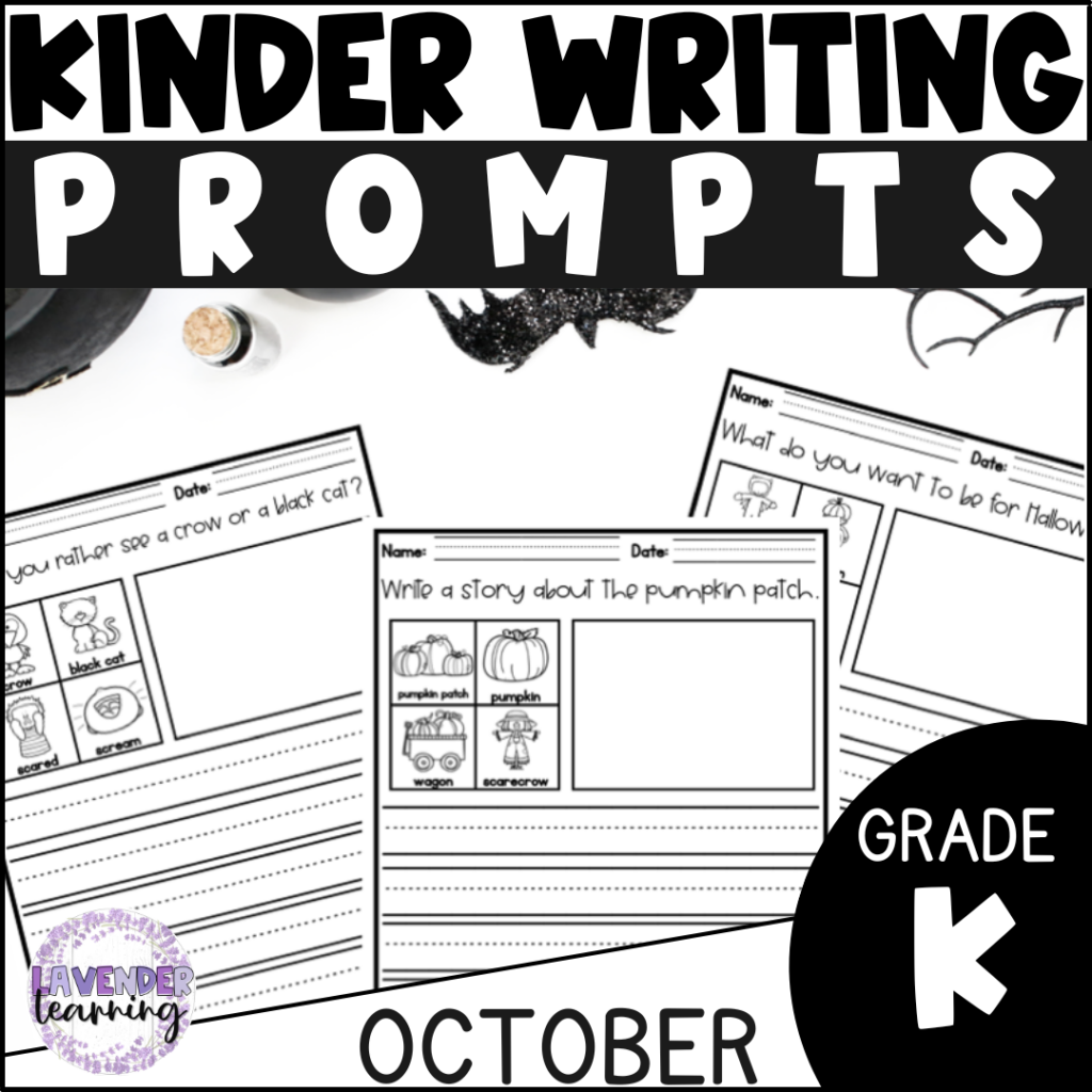 July Writing Prompts for Kindergarten and 1st Grade - Summer Writing ...