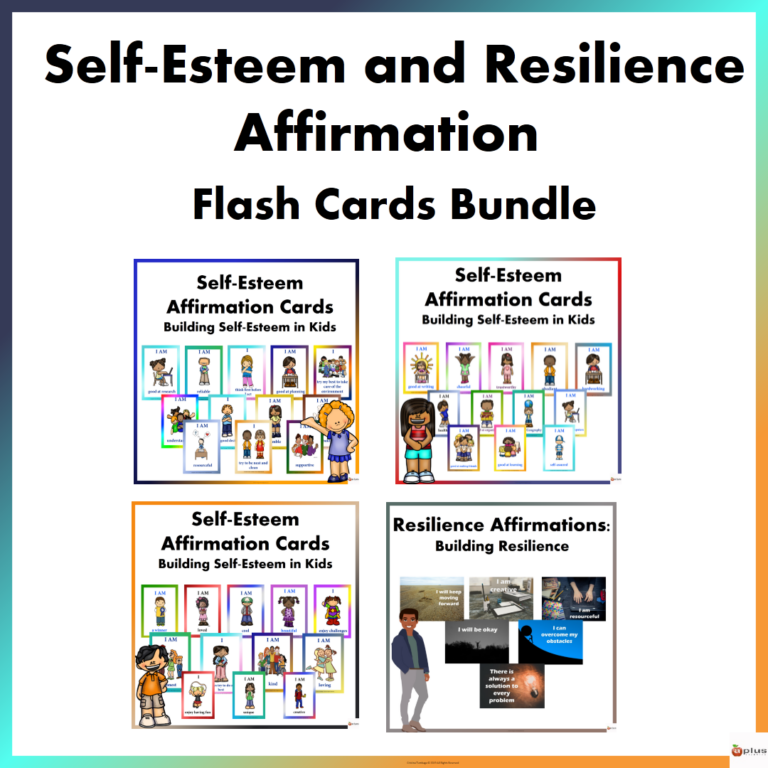 Self-Esteem and Resilience Affirmation Cards Mega Bundle | Made By Teachers
