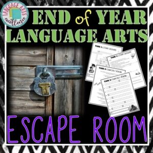 End of Year ELA Escape Room | Made By Teachers