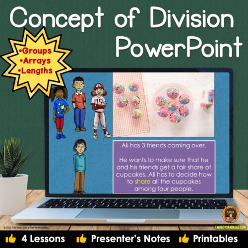 Division PowerPoint with Worksheet Printables | Made By Teachers
