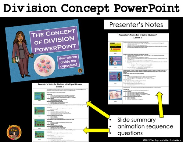 Division PowerPoint with Worksheet Printables | Made By Teachers